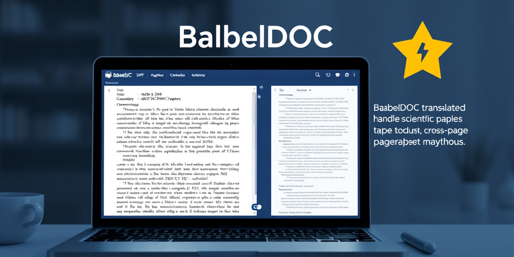 今日收揽123星 BabelDOC：高精度PDF论文翻译与双语对照工具 - 贝克街的捉虫师