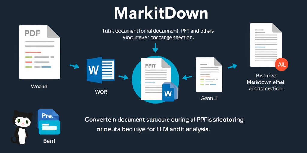 今日收揽1033星 | MarkItDown：微软出品的全能文档转换利器，让文档更懂LLM！ - 贝克街的捉虫师